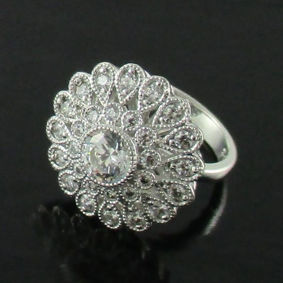 Xavier | Jewelry | Xavier 72ct Absolute Sunburstdesign Ring | Poshmark
